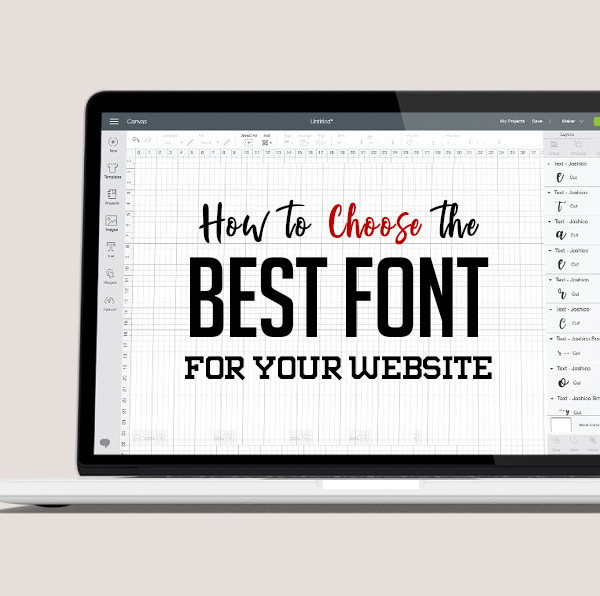 How to Choose the Best Font for your Website - Website design, Online ...